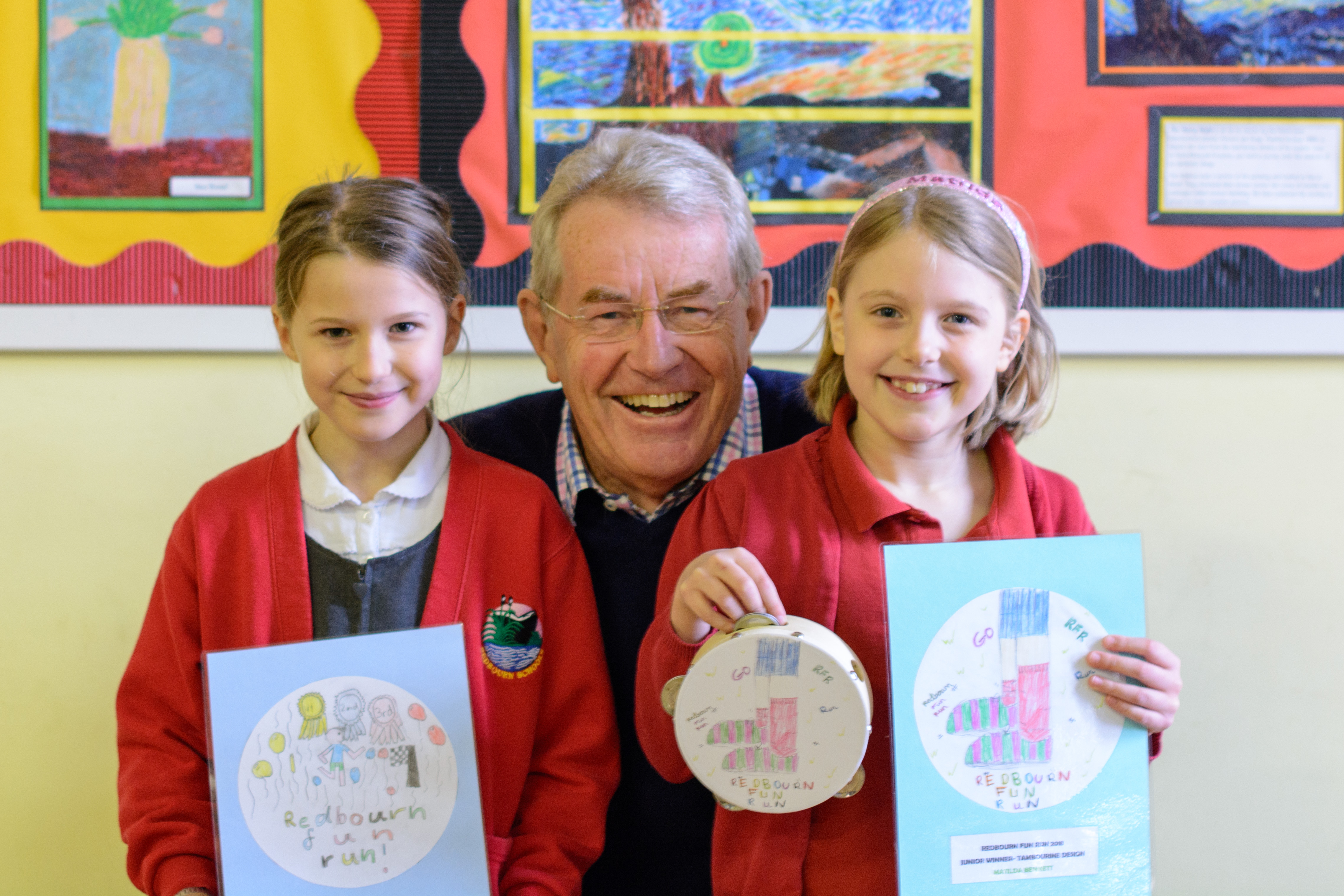 The 4th Redbourn Fun Run is launched at Redbourn Infant and Junior ...